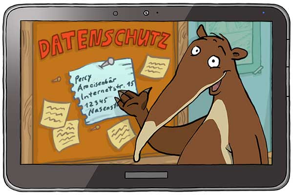 Themenmonat Datenschutz beim Internet-ABC | Internet-ABC